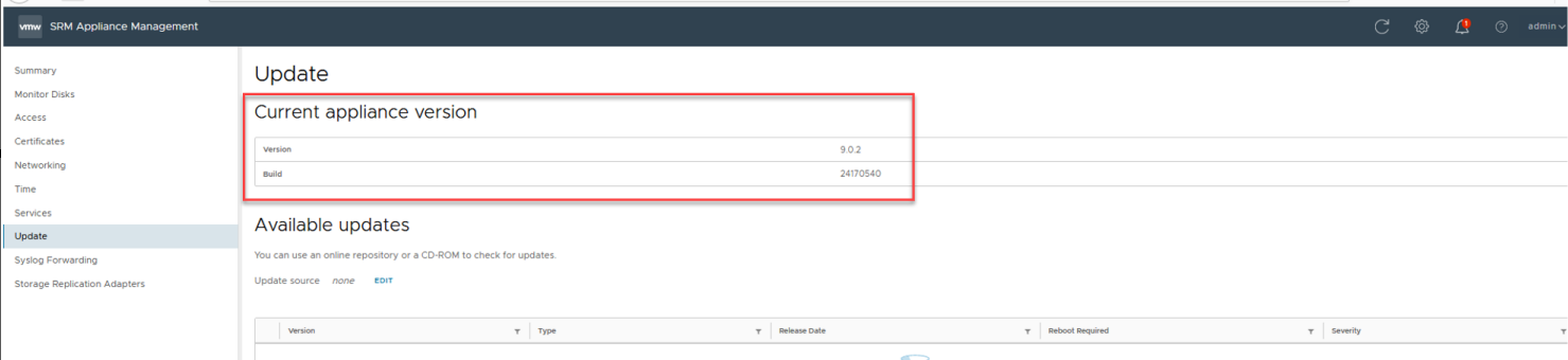 VMware SRM Upgrade from 8.7 to 9.0.1 Known Issues: | SK ITPro
