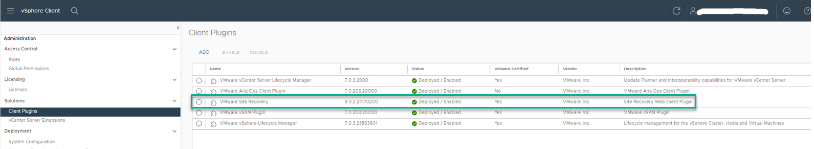VMware SRM Upgrade from 8.7 to 9.0.1 Known Issues: | SK ITPro